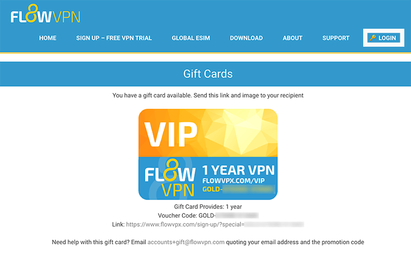 FlowVPN Gift Store | Flow VPN - Global VPN / eSIM / AI Chat Bot - Free ...